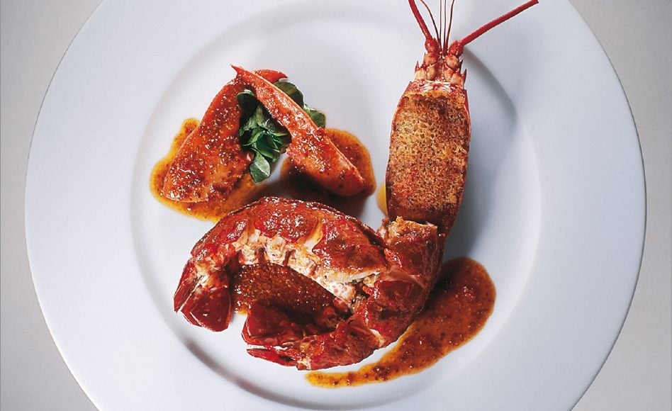 Homard breton thermidor par Alain Ducasse