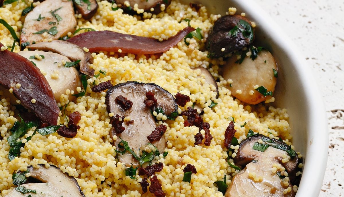 Recette de Semoule de millet, cèpes et canard fumé par Alain Ducasse ...