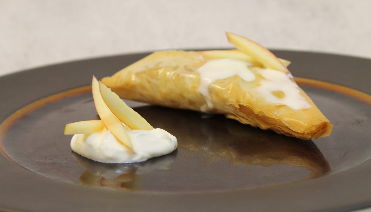 Recette de Bricks de pommes aux raisins secs par Alain Ducasse ...