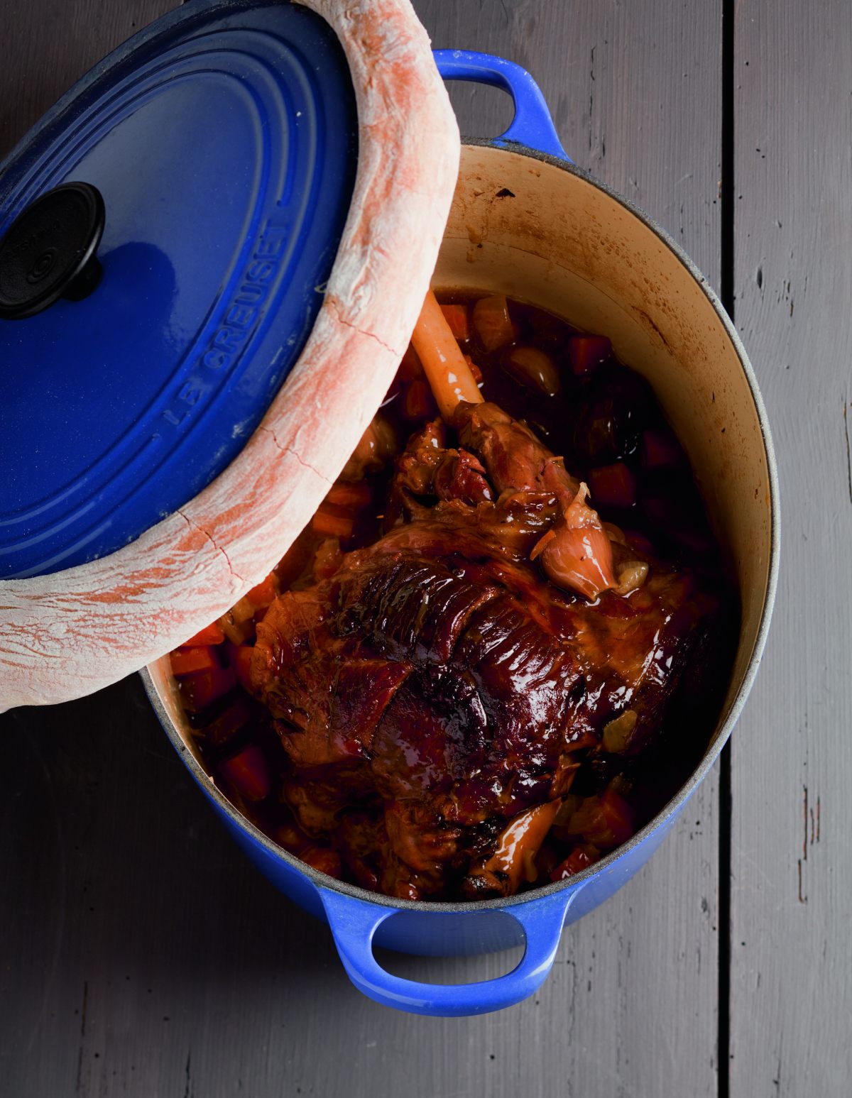 Recette de Gigot d'agneau de 7 heures à la cuillère par École De ...