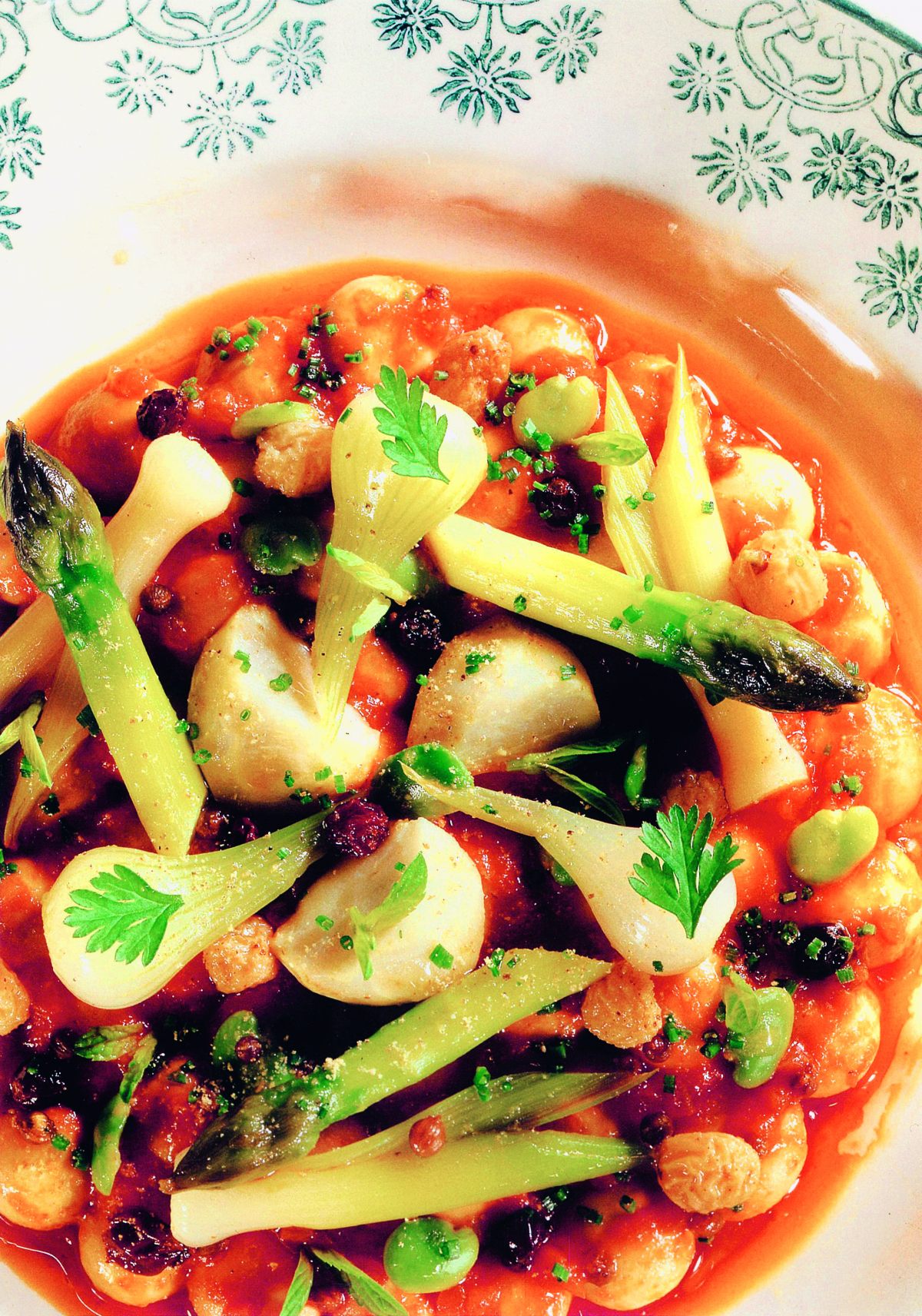 Champignons, petits légumes et raisins marinés à la coriandre par Joël ...