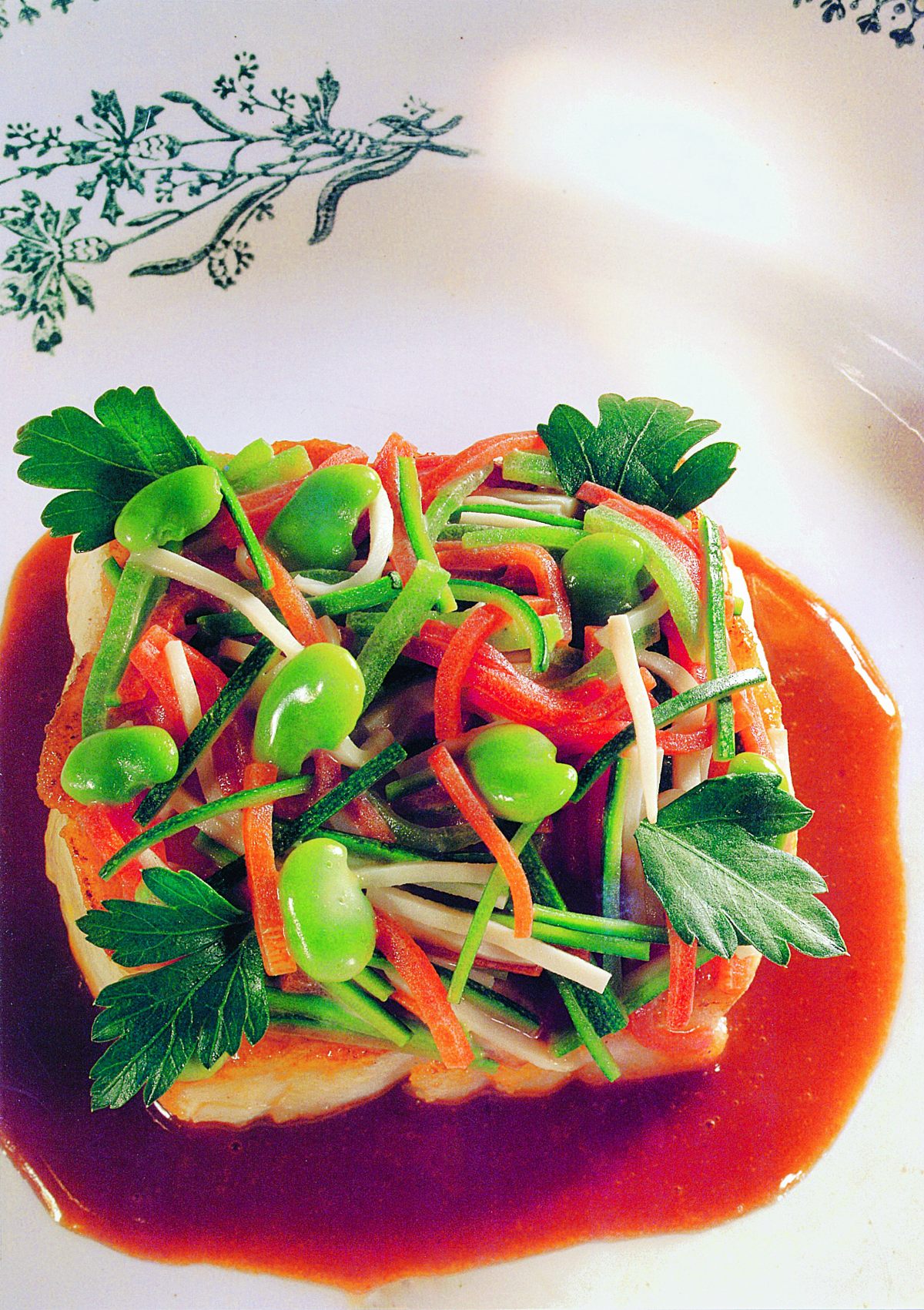 Morue fraîche poêlée aux aromates par Joël Robuchon