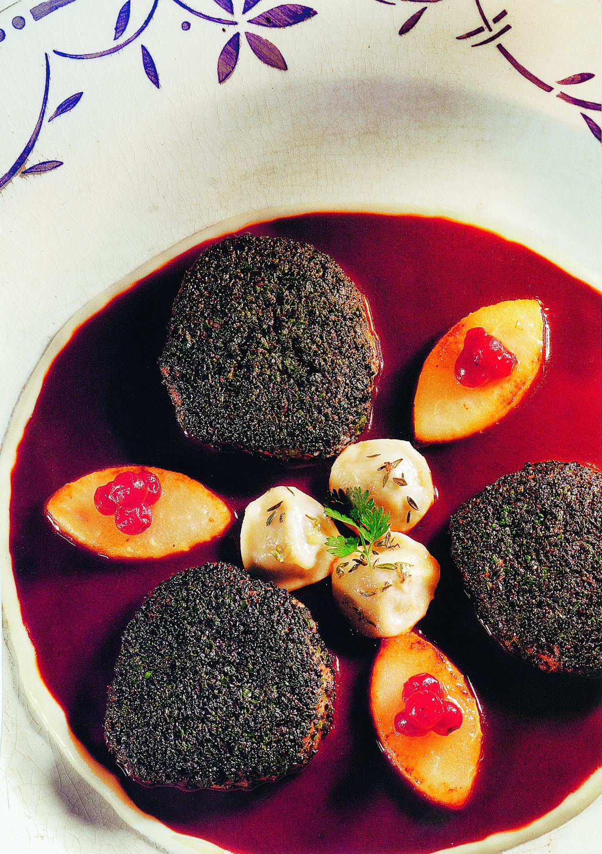 Mignonnettes de chevreuil poêlées à l'aigre-doux par Joël Robuchon