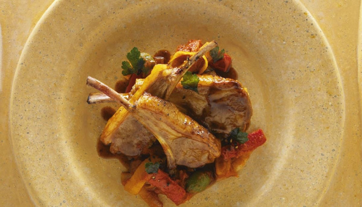Recette de Carré d’agneau de lait à la calabraise par Alain Ducasse ...