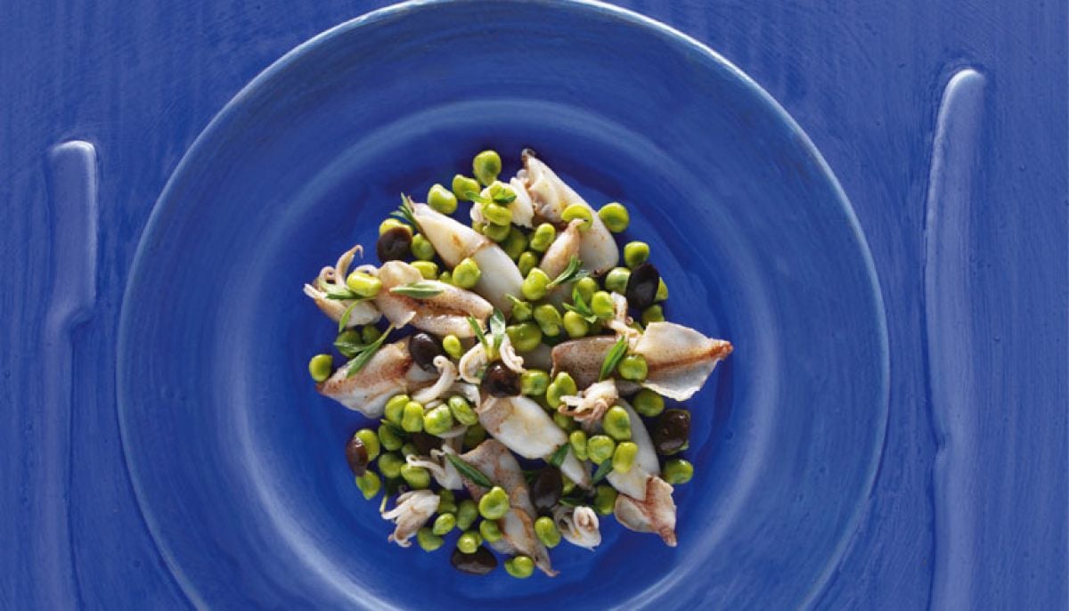 Recette de Calamaretti sautés aux févettes par Alain Ducasse - Académie ...