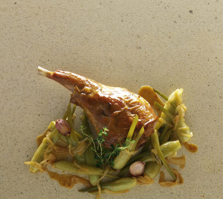 Recette de Cabri rôti au fenouil sauvage par Alain Ducasse - Académie ...