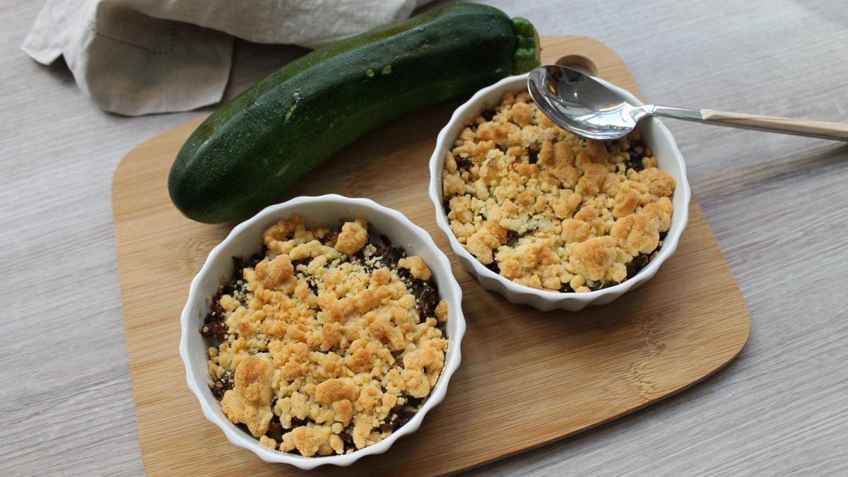 Recette de Crumble aux légumes du soleil par Académie Du Goût ...