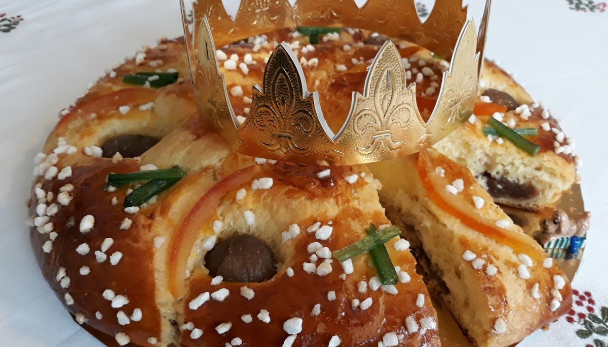 Recette de Gâteau des rois à la crème de marrons par Viviane - Académie ...