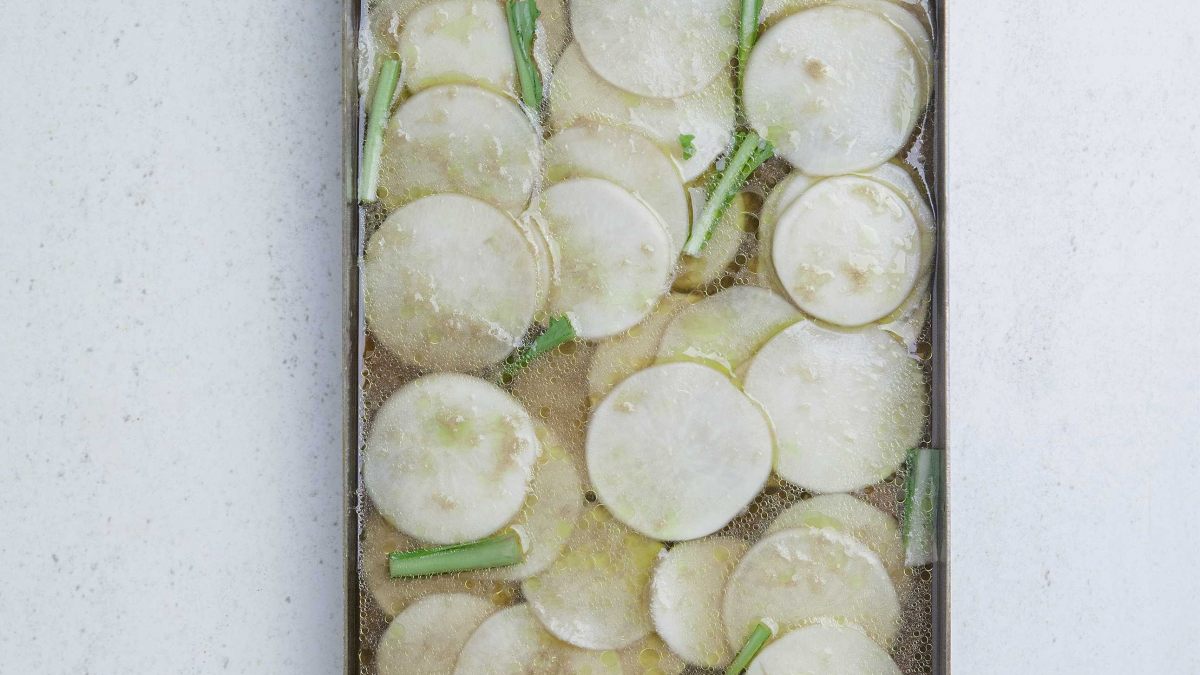 Recette de Navets marinés par Alain Ducasse - Académie du Goût