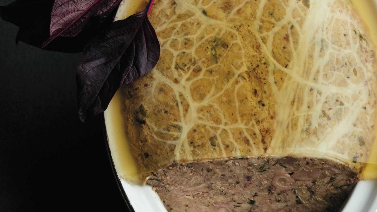 Recette de Pâté d’andouillette au poivre vert par Arnaud Nicolas ...