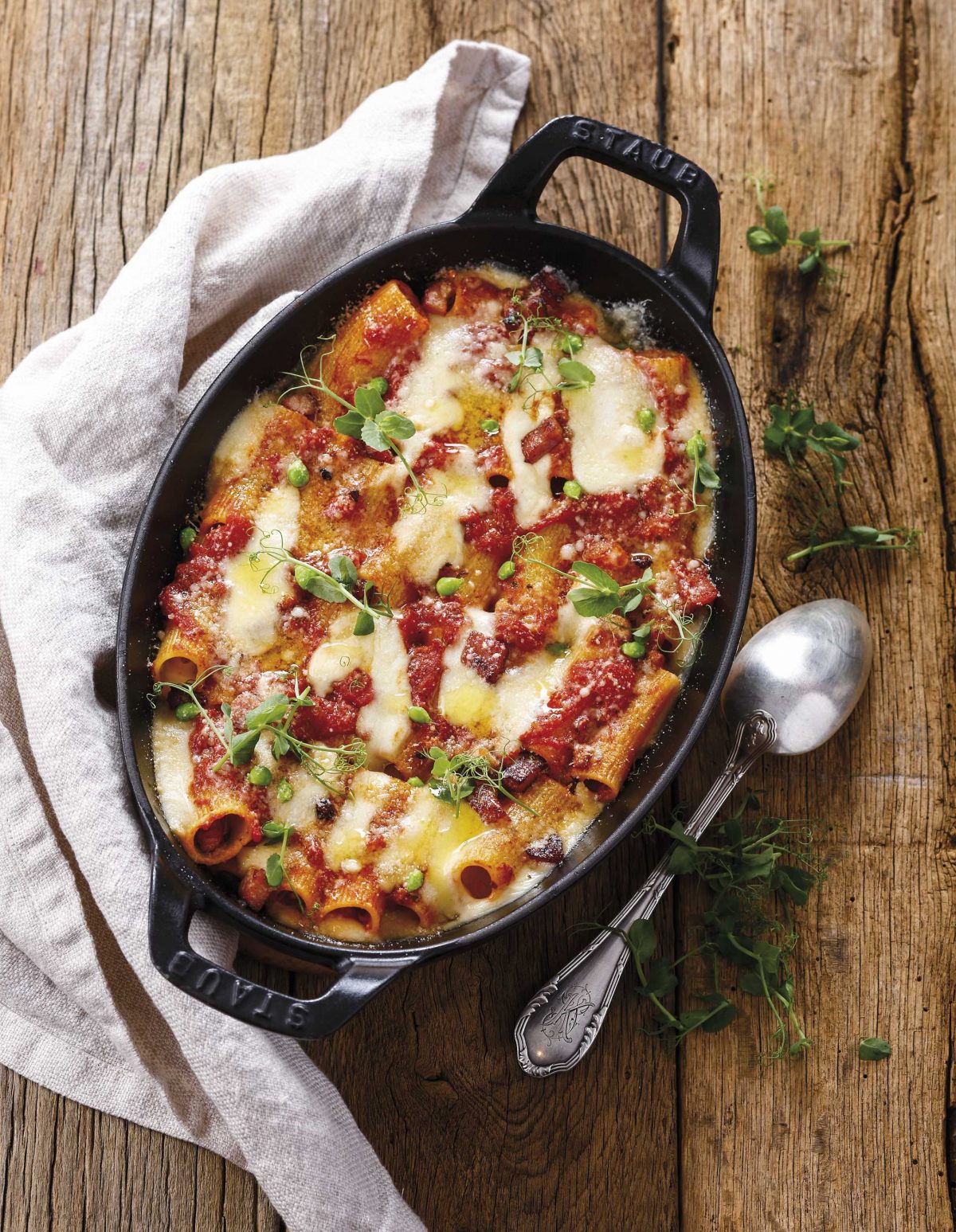 Recette de Timballo de maccheroni par Denny Imbroisi - Académie du Goût