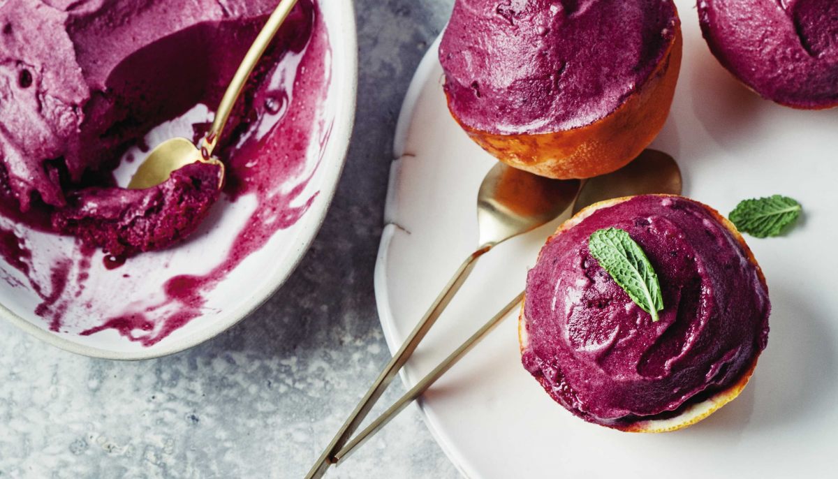 Recette d'Oranges givrées au cassis par Paule Neyrat / Diététicienne ...