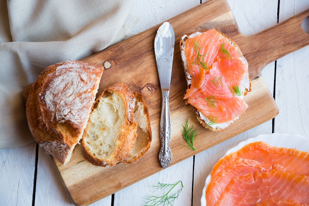 Recette de bouchées de saumon aneth