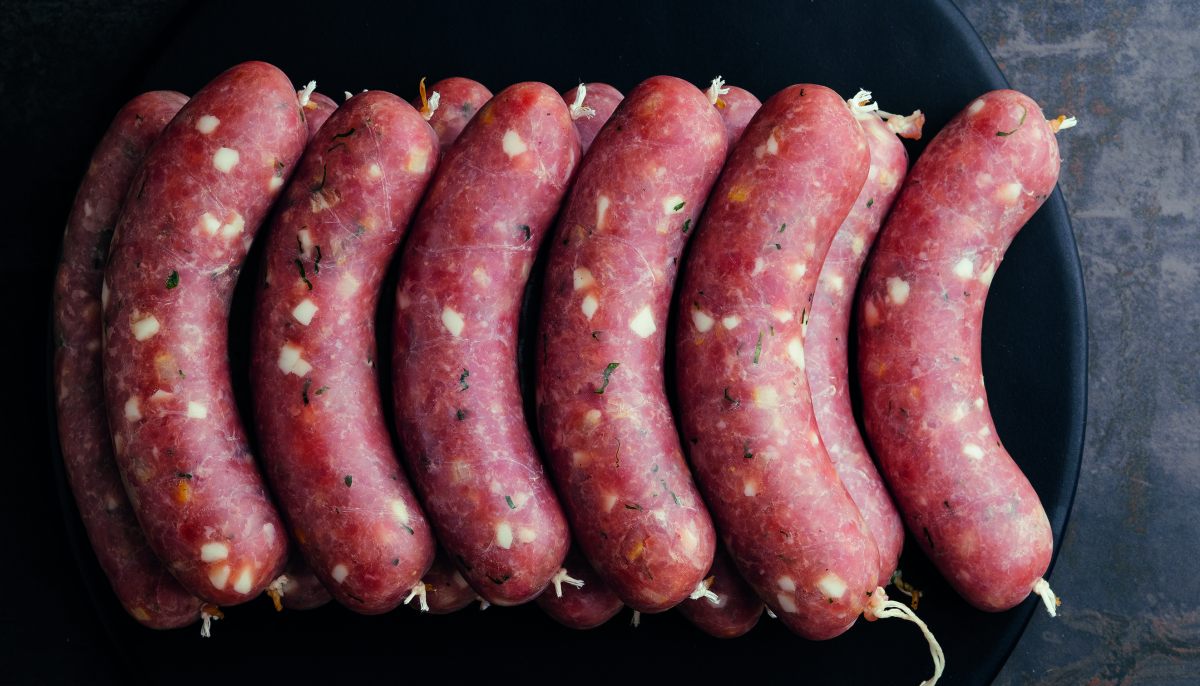Recette de Saucisses de veau au citron confit et à la sauge par Arnaud ...