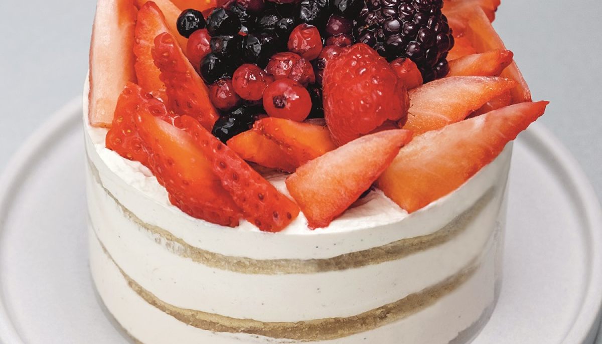 Recette d'Entremets fruits rouges et fleurs de sureau par Anaïs Galpin ...