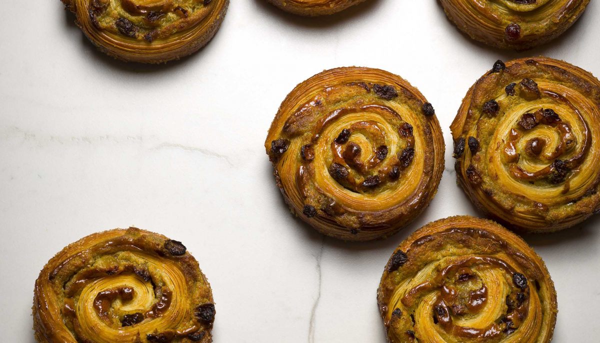 Recette de roulés aux raisins