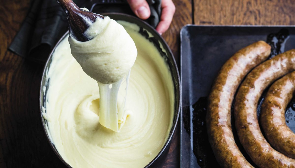 Recette de Saucisse aligot par David Rathgeber - Académie du Goût