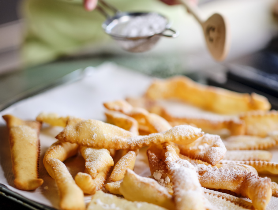 Recette de beignets de carnaval de simone Zanoni