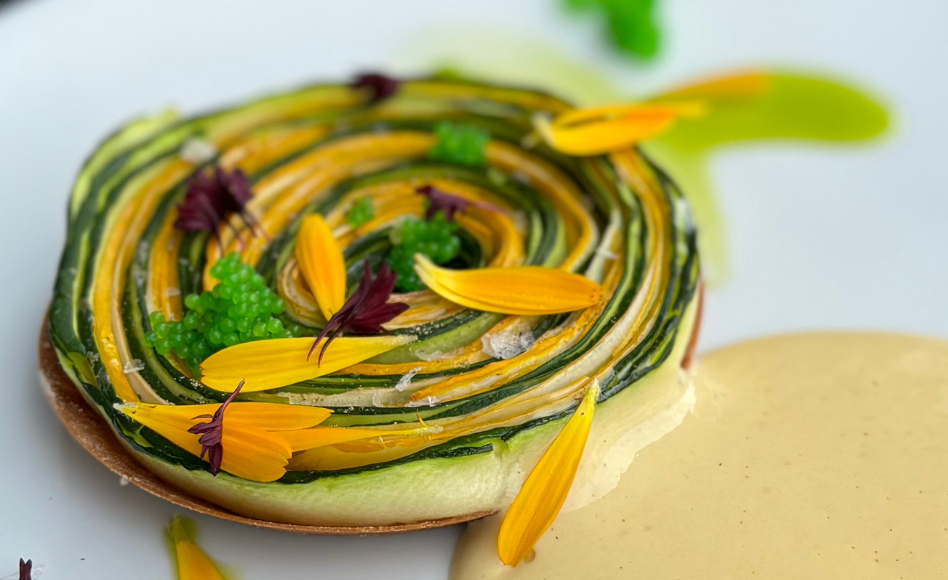 Recette de tarte de courgette de la cheffe lise deveix
