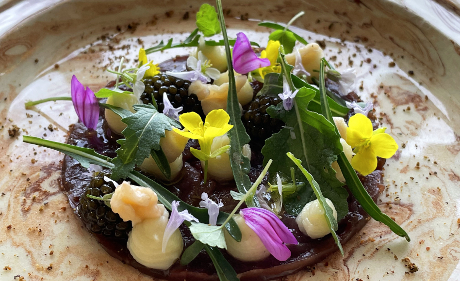 Recette de Carpaccio de cheveuil et caviar par Xavier Mathieu ...